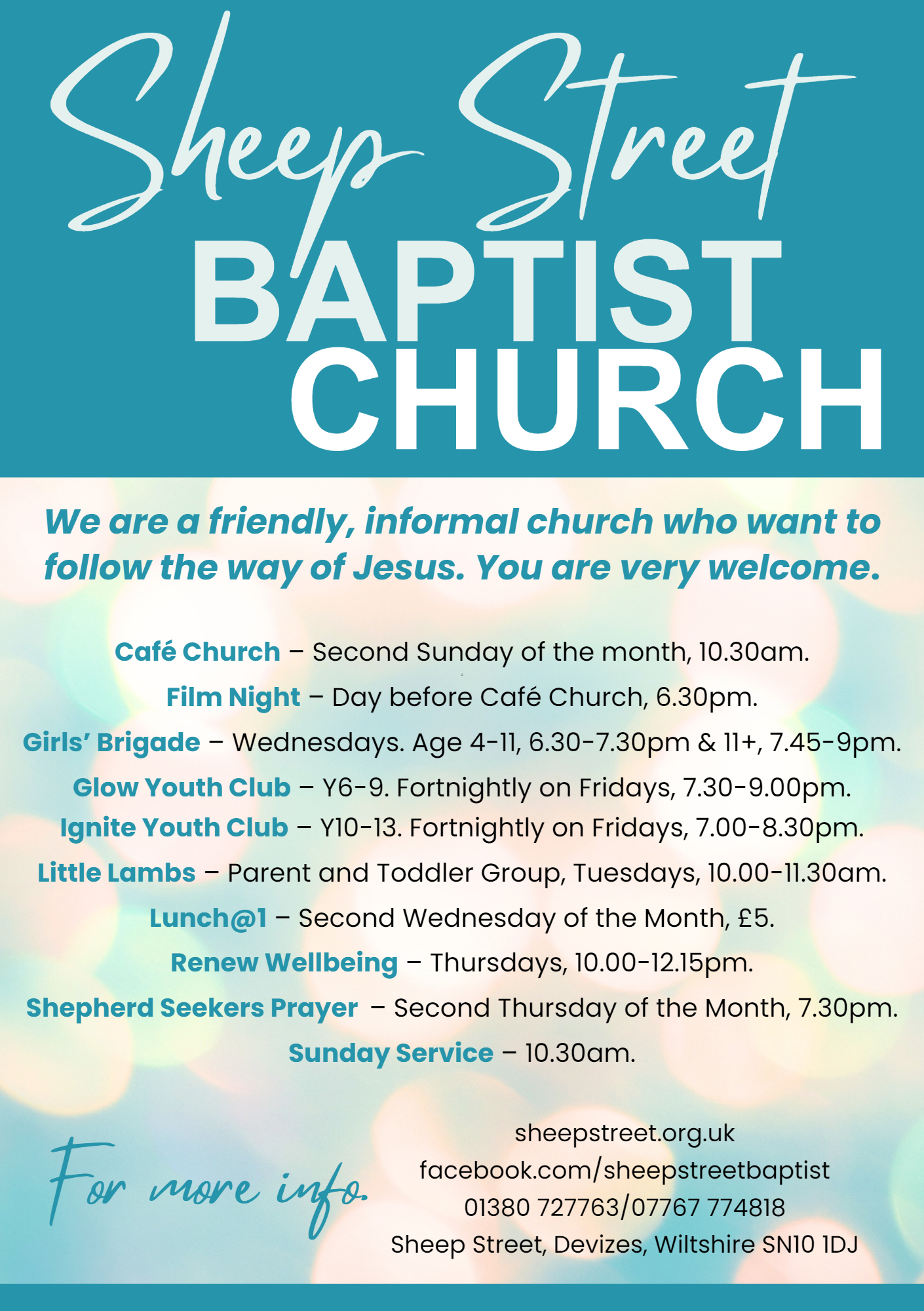 Our Core Values - Sheep Street Baptist Church Our Core Values - Sheep Street Baptist Church